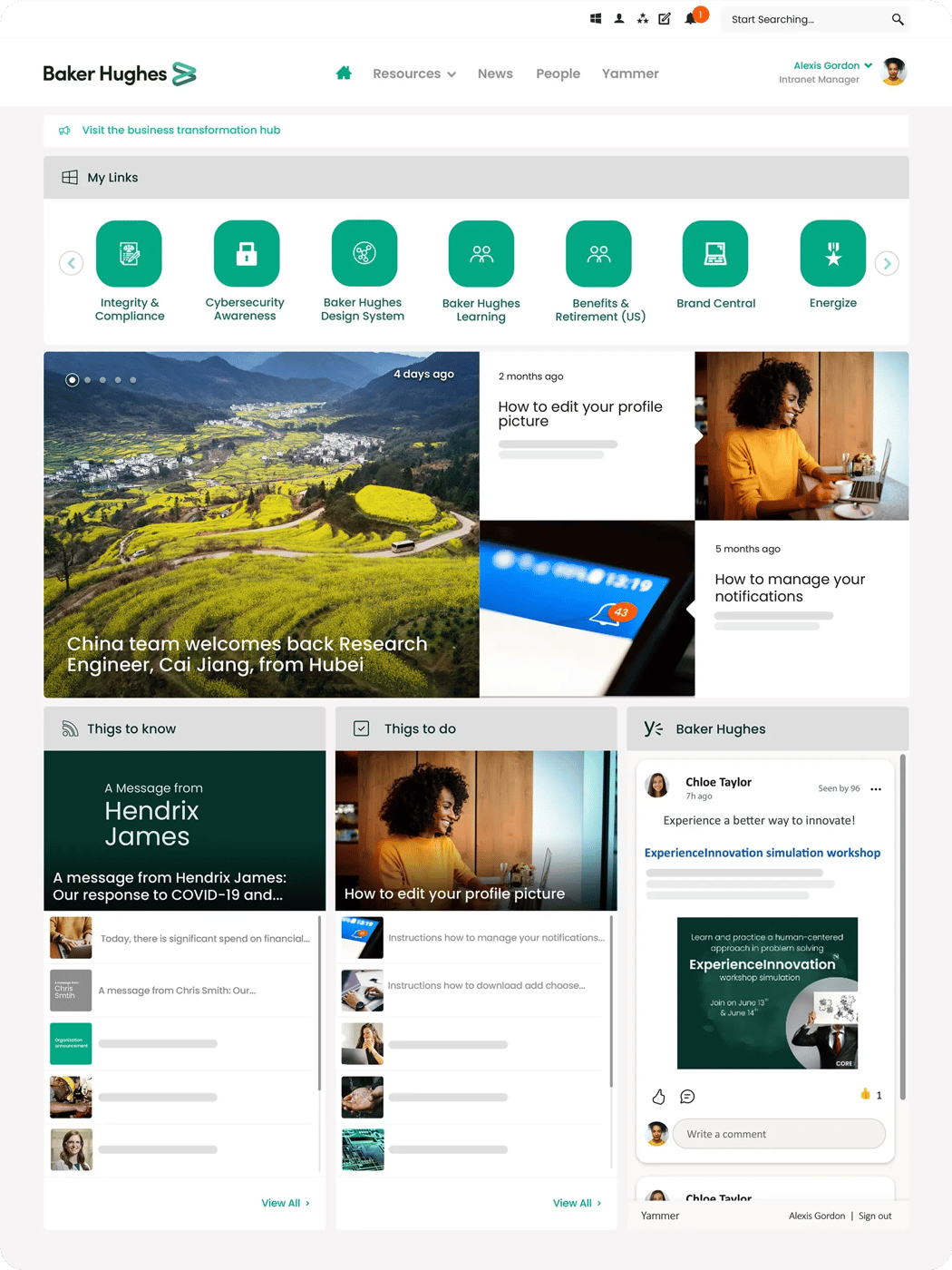 Case study: Baker Hughes | Uniting a global enterprise | Unily